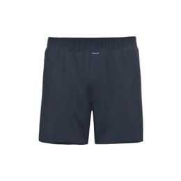 Ammann Herren Boxershorts "Boxershort Basic Cotton Boxer Short 1er Pack", Gr. L, blau, Obermaterial: 100% Baumwolle CO., Unterhosen