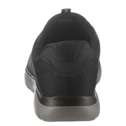 Skechers Herren Slip-On Sneaker "Summits", Gr. 43, schwarz, Textil, Schuhe, Slipper, Freizeitschuh mit komfortabler Memory Foam-Ausstattung
