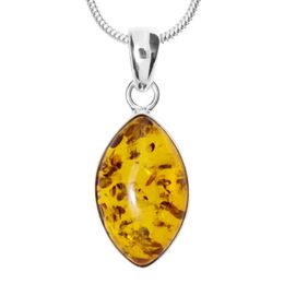 OSTSEE-SCHMUCK Damen Kette mit Anh&auml;nger "OSTSEE-SCHMUCK Kette mit Anh&auml;nger Macy Kette mit Anh&auml;nger Macy", 45cm, Silber 925 (Sterlingsilber), L: 42,