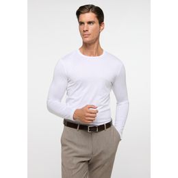 Eterna Herren Langarmshirt "REGULAR FIT", wei&szlig;, Gr. XL, 70% cotton, 30% Lyocell, Shirts