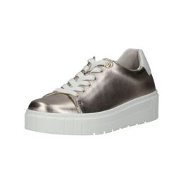 Gabor COMFORT Damen Sneaker "Gabor Comfort Sneaker Nappaleder", Gr. 38,5wei&szlig;, Nappaleder, Schuhe