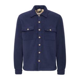Blend Herren Hemdjacke "Hemdjacke BHBAKI", blau, Gr. L, Obermaterial: 100% Polyester PES., Jacken