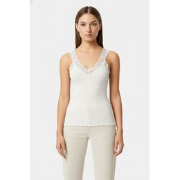 rosemunde Damen Unterziehshirt "Bernardine Organic Cotton Top", Gr. M, wei&szlig;, Obermaterial: 100% Baumwolle, unifarben, Unterhemden,
