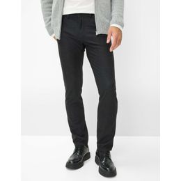 Brax Herren 5-Pocket-Hose "Style CHUCK", grau, Gr. 38, 68% Polyester, 26% Viskose, 6% Elasthan, Hosen