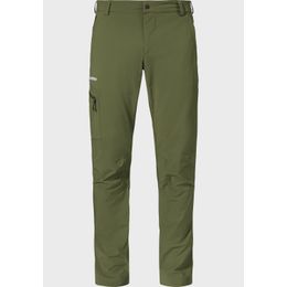Schöffel SCHÖFFEL Herren Outdoorhose "Pants Folkstone", grün, Gr. 54, Oberstoff: 89% Nylon, 11% Elasthan, Hosen