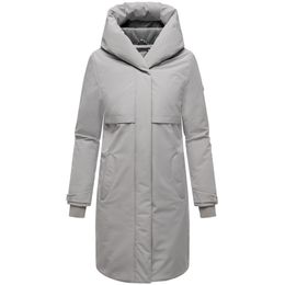 Navahoo Damen Wintermantel "Domingaa 14", grau, Gr. S, Obermaterial: 100% Polyester; Futter 1: 95% Polyester, 5% Elasthan; Futter 2: 100% Polyester;