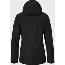 Sch&ouml;ffel SCH&Ouml;FFEL Damen Doppeljacke "Hiking 3in1 Jacket Style Okere WMS", schwarz, Gr. 46, Aussenjacke Oberstoff : 100% Polyester (Membran: Polyurethan)