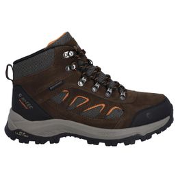 Hi-Tec Herren Wanderschuh "BANDERA EXPEDITION WP", Gr. 44, braun, Leder, Textil, mehrfarbig, Schuhe, wasserdicht und atmungsaktiv