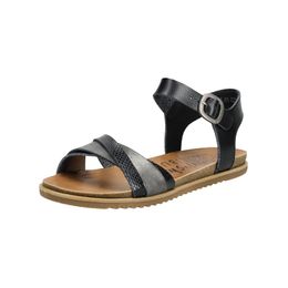 Blowfish Damen Riemchensandale "Blowfish Sandalen Lederimitat", Gr. 39, schwarz, Lederimitat, Schuhe
