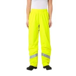 Vaude Damen Regenhose "WOMEN'S LUMINUM RAIN PANTS", gelb, Gr. 44, Obermaterial: 100% Polyester. Futter: 100% Polyester, Hosen, Wasserdicht