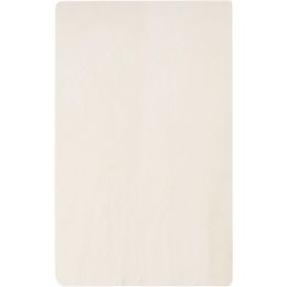 Fellteppich Bruno Banani, B:40cm H:25mm L:60cm, beige, Kunstfaser, Teppiche, "Rabbit 2, Kunstfell Teppich, Modern", Kaninchenfell-Haptik, sehr weich,