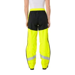 Vaude Damen Regenhose "WOMEN'S LUMINUM RAIN PANTS", gelb, Gr. 46, Obermaterial: 100% Polyester. Futter: 100% Polyester, Hosen, Wasserdicht