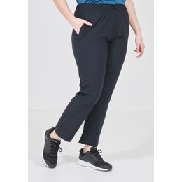 Q BY ENDURANCE Damen Sweathose "CARPO", schwarz, Gr. 54, unifarben, 88% Polyamid, 12% Elasthan, Hosen, mit hochwertigem Funktionsstretch