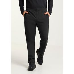 Jack Wolfskin Herren Funktionshose "DAILY EASE PANTS M", schwarz, Gr. S, Obermaterial: 96% Polyamid, 4% sonstige Fasern. Futter: 100% Polyester, Hosen