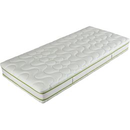 Taschenfederkernmatratze Alina, B:80cm H:27cm L:200cm, wei&szlig;, Bezug: 60% Polyester, 40% Viskose. Steppf&uuml;llung: 100% Polyester, Matratzen, "Harmonie TF