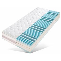 Gelschaummatratze, B:90cm H:26cm L:200cm, wei&szlig;, Hn8 SCHLAFSYSTEME, Bezug: 100% Polyester, Matratzen, "Dynamic Gel CS", optimale K&ouml;rperunterst&uuml;tzung