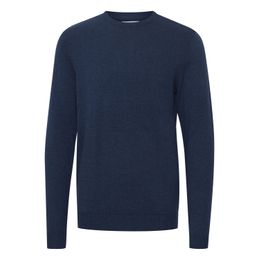 Blend Herren Strickfleece-Pullover "Strickpullover BHPullover", blau, Gr. M, Obermaterial: 100% Baumwolle CO., Pullover