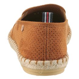 VERBENAS Herren Espadrille "Tom Pacific", Gr. 44, braun, Textil, Veloursleder, Schuhe, Loafer, Slipper, Sommerschuh, Strandschuh mit Stretcheins&auml;tze