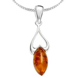 OSTSEE-SCHMUCK Damen Kette mit Anh&auml;nger "OSTSEE-SCHMUCK Kette mit Anh&auml;nger Charlotte", 42cm, Silber 925 (Sterlingsilber), L: 42, silber, Silber 925