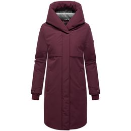 Navahoo Damen Wintermantel "Domingaa 14", rot, Gr. XXL, Obermaterial: 100% Polyester, Futter 1: 95% Polyester, 5% Elasthan, Futter 2: 100% Polyester,
