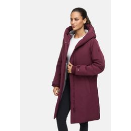 Navahoo Damen Wintermantel "Domingaa 14", rot, Gr. S, Obermaterial: 100% Polyester. Futter 1: 95% Polyester, 5% Elasthan. Futter 2: 100% Polyester.