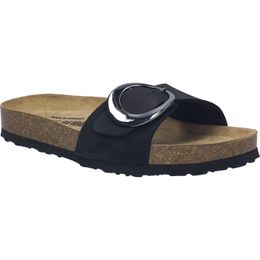 Josef Seibel Damen Sandale "Hermine 14, schwarz", Gr. 43, schwarz, Obermaterial: 100% Rindsleder Leather cow., Schuhe