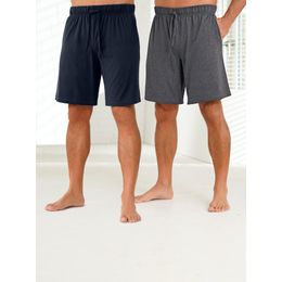 w&auml;schepur W&Auml;SCHEPUR Herren Shorty, Gr. 44, bunt, 100% Baumwolle, Meliert:55% Baumwolle, 45% Polyester, Homewear-Sets