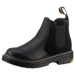 Dr. Martens M&auml;dchen Chelseaboots "2976 J", Gr. 35, schwarz, Elastischer Einsatz, Leder, Schuhe, mit Stretcheinsatz