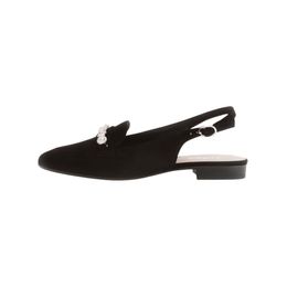 Gabor Damen Pumps "Gabor Ballerinas Leder", Gr. 39schwarz, Leder, Schuhe