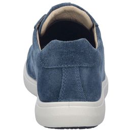 Josef Seibel Damen Sneaker "Megan 07", Gr. 38, blau, Leder, Schuhe, mit Wechselfu&szlig;bett
