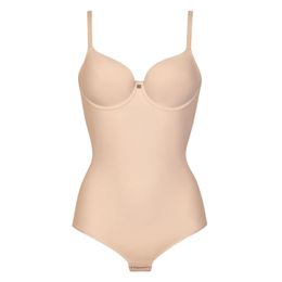 LISCA Damen Shaping-Body "Shaper Body Bella", Gr. 80, beige, Stoff, Obermaterial: 71% Polyamid PA. 29% Elasthan EL., Bodys