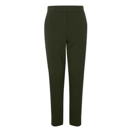 oxmo Damen Stoffhose "Stoffhose OXDovine", gr&uuml;n, Gr. 40, Obermaterial: 64% Polyester PES. 32% Viskose CV. 4% Elasthan EL., Hosen