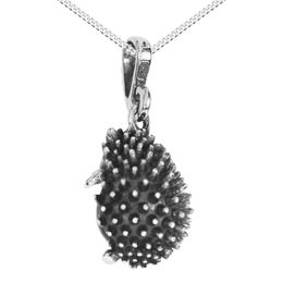 OSTSEE-SCHMUCK Damen Kette mit Anh&auml;nger "OSTSEE-SCHMUCK Kette mit Anh&auml;nger Igel Kette mit Anh&auml;nger Igel", 45cm, Silber 925 (Sterlingsilber), L: 40,