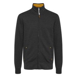 !Solid SOLID Herren Sweatjacke "Sweatjacke SDKarim", grau, Gr. S, Obermaterial: 100% Baumwolle CO., Sweatjacken