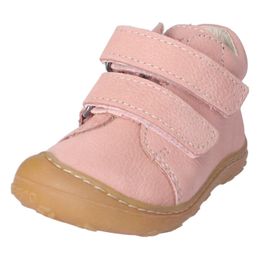 Baby Lauflernschuh "CHRISY WMS Mittel", Pepino BY RICOSTA, Gr. 23, rosa, Leder, Schuhe, Klettschuh, herausnehmb. Innensohle, Größenschablone zum