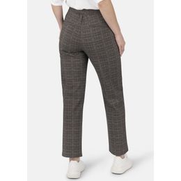STOOKER WOMEN Damen Schlupfhose "Mary Jersey Wide leg fit", braun, Gr. 46, Jersey, 67% Viskose, 27% Polyamid, 6% Elasthan, Hosen, Wide Leg Fit Casual