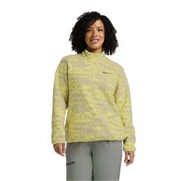 Jack Wolfskin Damen Strickfleece-Pulloverlemon ice, Gr. XS, Obermaterial: 100% Polyester, Pullover