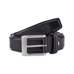 Jan Vanderstorm Herren Lederg&uuml;rtel "Lederg&uuml;rtel DEODOR", schwarz, Gr. 135, Obermaterial: 100% Rindsleder Leather cow., G&uuml;rtel