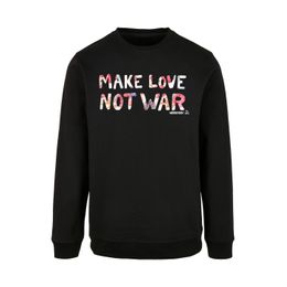 F4NT4STIC Herren Kapuzenpullover "Woodstock Music Festival Peace Make Love Not War", schwarz, Gr. M, Obermaterial: 50% Baumwolle, 50% Polyester,