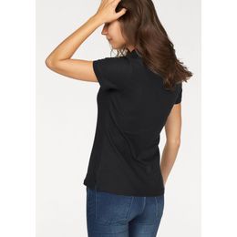 Damen Poloshirt "Lady-Fit Premium Polo", schwarz, Basic, Gr. L, Fruit of the Loom, unifarben, Piqu&eacute;, Obermaterial: 100% Baumwolle, Shirts