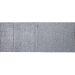 Fu&szlig;matte, B:60cm H:7mm L:85cm, grau, Kunstfaser, Polyamid, Au&szlig;enbereich, Teppiche