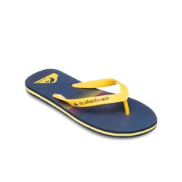 Quiksilver Herren Sandale "Molokai Stripe 25", Gr. 7, blau, Obermaterial: Synthetikmaterial / Au&szlig;ensohle: Gummi, Schuhe