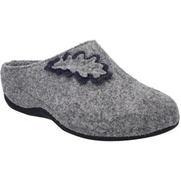Josef Seibel Damen Hausschuh "Cholet 05, grau", Gr. 38, grau, Obermaterial: 100% Textilmaterial TEXMAT., Schuhe