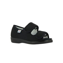 VAROMED Damen Sandale, Gr. 37, schwarz, Polyester, Schuhe