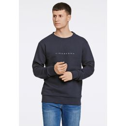 LINDBERGH Herren Sweatshirt "LINDBERGH Sweatshirt", blau, Gr. L, Obermaterial: 70% Baumwolle, 30% Polyester, Sweatshirts