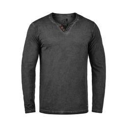 !Solid SOLID Herren V-Shirt "V-Shirt SDTinox", schwarz, Gr. S, Obermaterial: 100% Baumwolle CO., Shirts