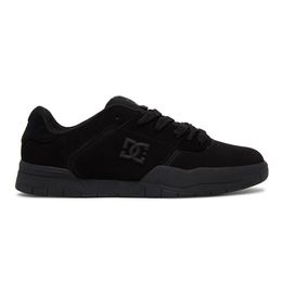 DC Shoes Herren Sneaker "Central", Gr. 12, schwarz, Obermaterial: Leder / Futter: Textil / Au&szlig;ensohle: Gummi, Schuhe