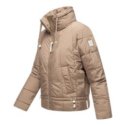 Navahoo Damen Steppjacke "Luftzauber 14", grau, Gr. M, Obermaterial: 100% Polyester; Innenfutter: 100% Polyester; &Auml;rmelfutter: 100% Polyester;