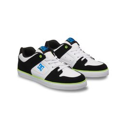 DC Shoes Kinder Sneaker "Pure Elastic", Gr. 7, wei&szlig;, Obermaterial:55.4% Leder, 44.6% Synthetikmaterial;, Schuhe
