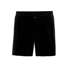 Ammann Herren Boxershorts "Boxershort Basic Cotton Boxer Short 1er Pack", Gr. L, schwarz, Obermaterial: 100% Baumwolle CO., Unterhosen